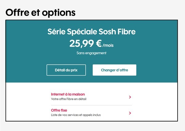 Surprise : Sosh augmente le débit de la fibre de ses abonnés